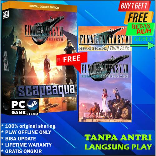 Jual FINAL FANTASY VII 7 REBIRTH & REMAKE Digital Deluxe Twin Pack ...