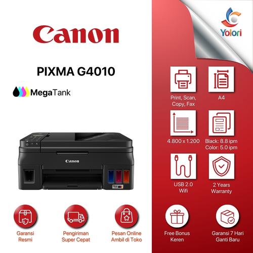 Promo Canon PIXMA G4010 Ink Tank Cicil 0% 3x - Jakarta Pusat - Yolori ...
