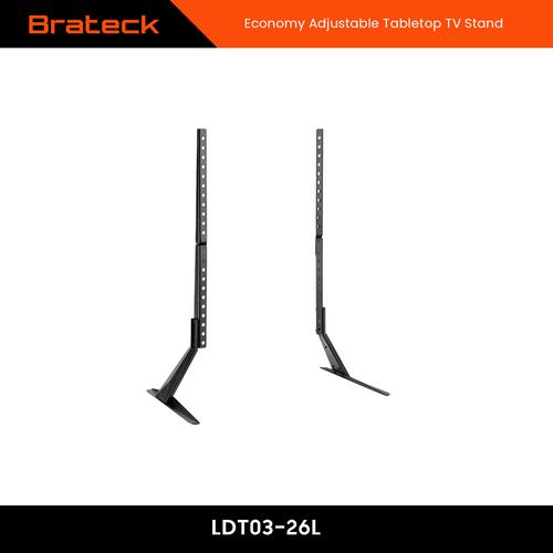 Jual Brateck LDT03-26L Economy Adjustable Tabletop TV Stand For most 23 ...