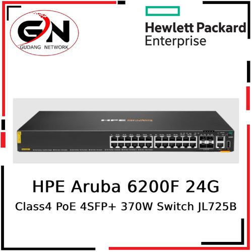 Jual HPE Aruba 6200F 24G Class4 PoE 4SFP+ 370W Switch JL725B - Jakarta ...