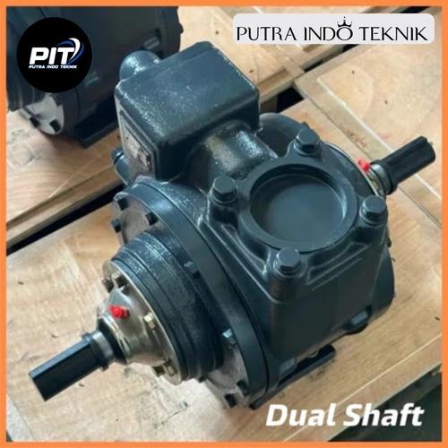 Jual Vane Pump Rotary YB50 2 Inch Double Shaft - Pompa Minyak 300 LPM ...