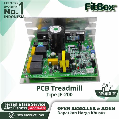 Jual PCB Treadmill Sparepart Treadmill Controller / Modul PCB JF-200 ...