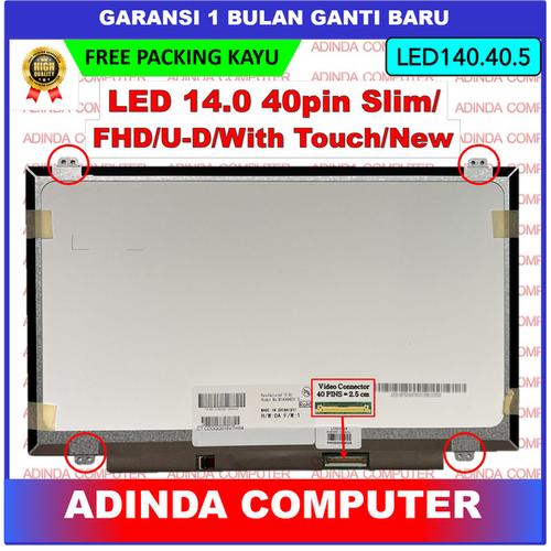 Jual LCD LED HP ProBook 440 G5 14.0 14 Inch 40 Pin 40pin Tipis Slim ...