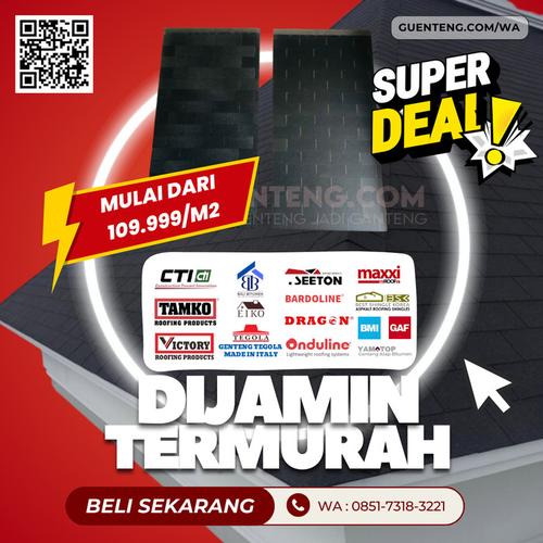 Jual Atap Bitumen Aspal CTI CT3 CT5 CT6 Bali Tegola Italy Tamko Victory ...