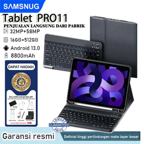 Promo Galaxy Tab Pro11 (RAM 16GB+ROM 512GB) New Genuine 11.2inch HD ...