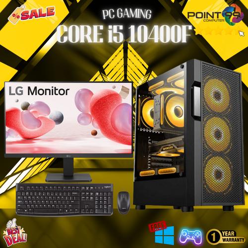 Jual PC RAKITAN GAMING INTEL i5 10400f GEN 10 FULL SET VGA 4GB DDR5 ...