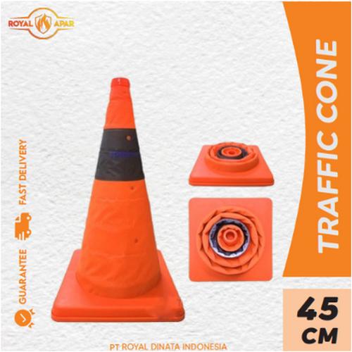 Jual Foldable Traffic Cone Emergency 45 cm / Kerucut Lalu Lintas Lipat - Kota Balikpapan ...