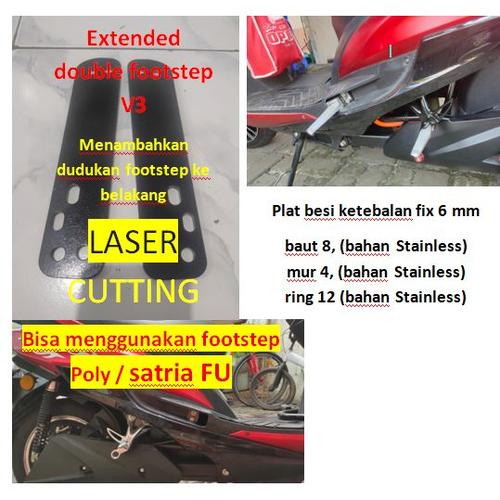 Jual extended Double footstep belakang FOX r - Jakarta Selatan ...