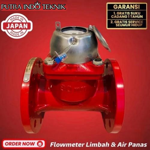 Jual Flowmeter Air Limbah DN125 5"Inch Flow meter Air Panas Kotor 5Inch ...