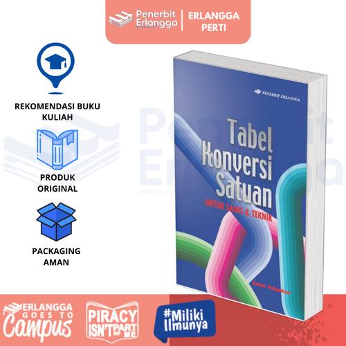 Jual [Erlangga] Buku Referensi Mahasiswa: Tabel Konversi Satuan Untuk ...