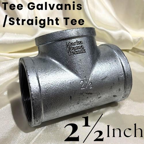 Jual Tee 2 1/2" Inch Galvanis Besi Drat Dalam BSPT - Kab. Tangerang ...