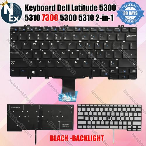 Jual Keyboard FOR Latitude 5300 5310 7300 5300 5310 2-in-1 Backlight ...