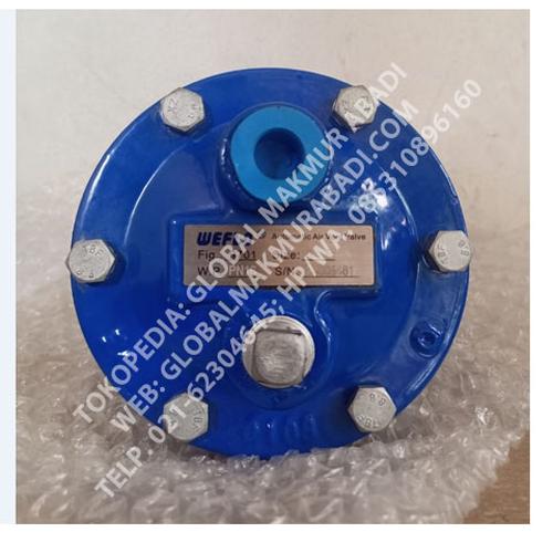Jual WEFLO FIG.9701 AUTOMATIC AIR VENT VALVE PN16 SCREW END CI BODY - 4 ...
