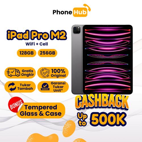 Jual Apple iPad Pro 2022 M2 512GB 256GB 128GB 12.9" 11" Wifi & Cellular - 128 gb, Wifi - Kota ...