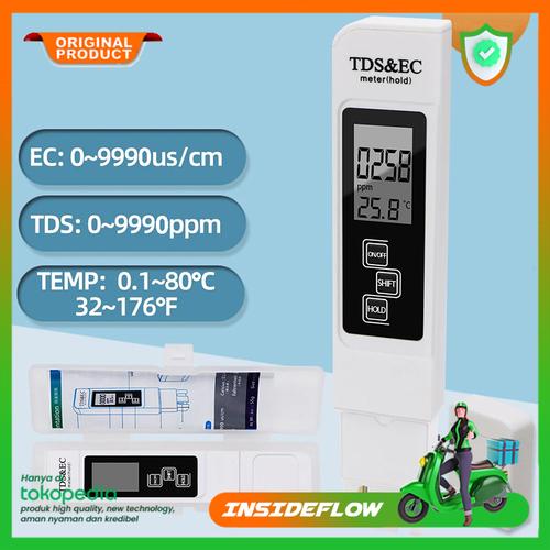 Jual Alat Pengukur Ukur Uji Tes PH Meter TDS Digital Air Minum Akuarium ...