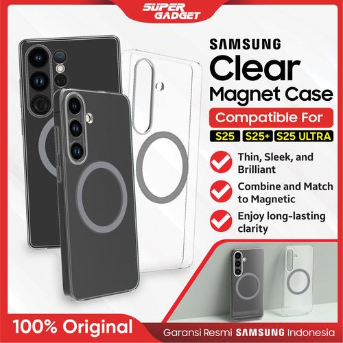 Promo Casing Samsung Galaxy S25 S25+ S25 Ultra Clear Magnet Case ...