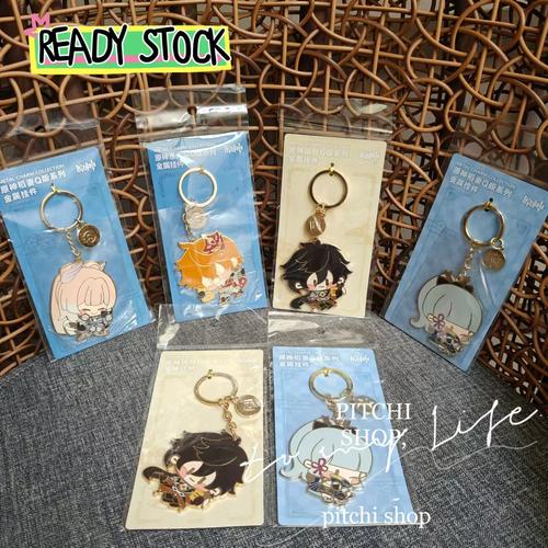 Jual [READY STOCK] Official Genshin Impact Metal Charm Collection ...