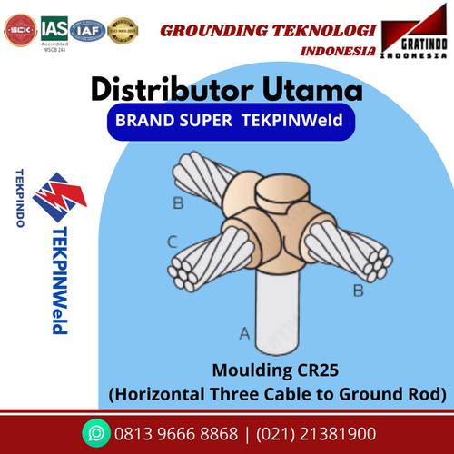 Jual Cadweld Moulding TEKPINWELD CR25-15120 Rod 5/8 ke Kabel 120mm 3 ...