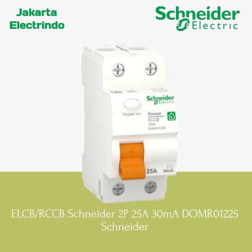 Jual ELCB/RCCB Schneider 2P 25A 30mA DOMR01225 Schneider - Jakarta Pusat - Jakarta Electrindo ...