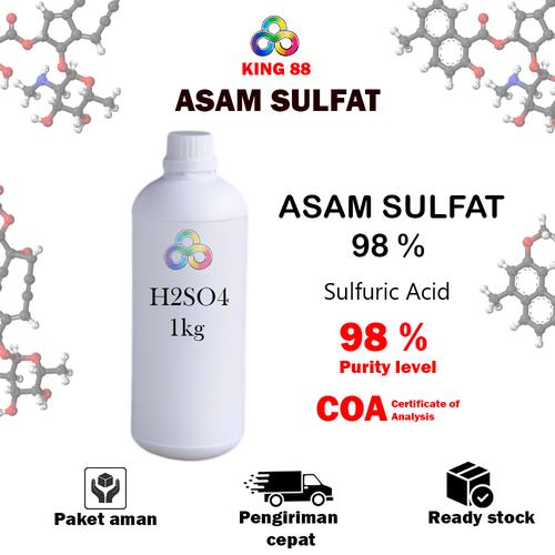 Jual As 1kg / H2SO4 98% / Sulphuric Acid / Asam Sulpahte Murah - Pack ...
