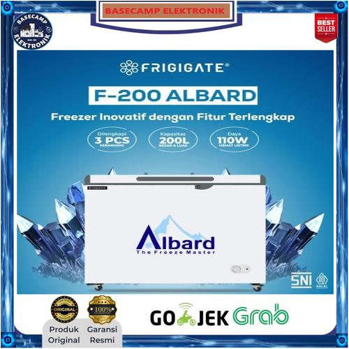 Jual FRIGIGATE F-200 ALBARD Chest Freezer Pembeku 200 Liter Putih ...