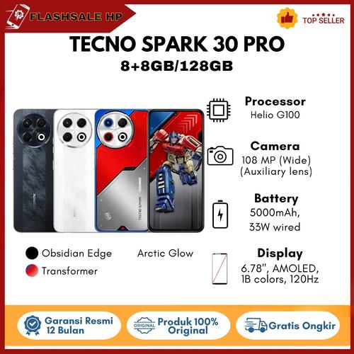 Jual TECNO SPARK 30 PRO 8GB/128GB GARANSI RESMI - OBSIDIAN EDGE - Kab. Deli Serdang - FLASHSALE ...