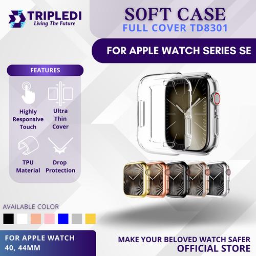 Promo TRIPLEDI Case Apple Watch SE 2022 40mm 44mm Casing Slim Soft TPU ...