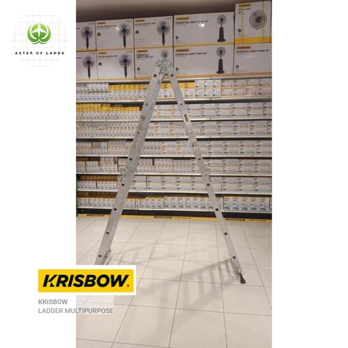 Jual Krisbow Tangga Lipat Aluminium Multifungsi 4.4 Mtr Multipurpose ...