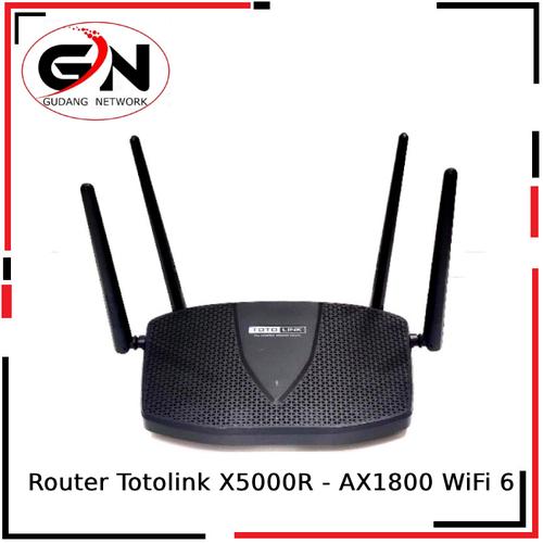 Jual Router Totolink X5000R - AX1800 WiFi 6 - Dual Band Gigabit Router 1800 - Jakarta Pusat ...