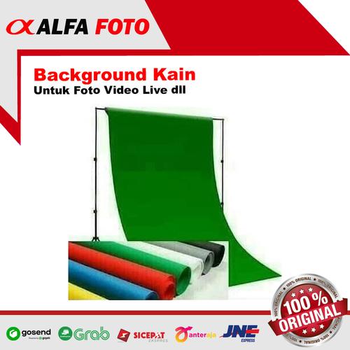 Jual kain background backdrop polos ukuran 3 x 2.5 m - Putih - Kota ...