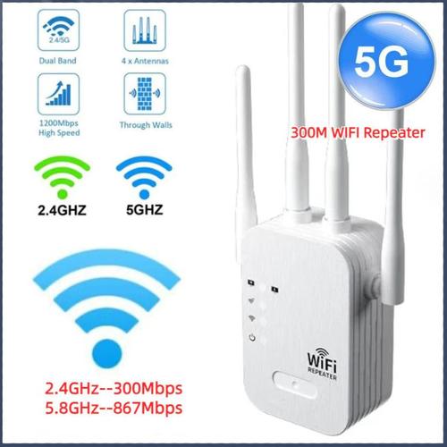 Jual BERGARANSI 【COD】 Wifi 300M Repeater Wireless Wifi Range Extender Router Repeater Penguat ...
