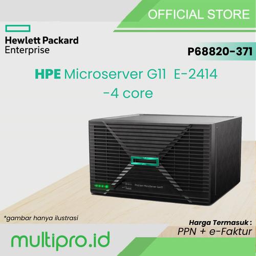 Promo Server HP Server HPE Proliant Microserver G11 E-2414, 32GB, HDD ...