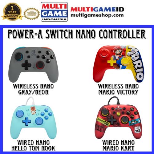 Promo PowerA Nintendo Switch Nano Controller GARANSI 1 TAHUN - Gray ...