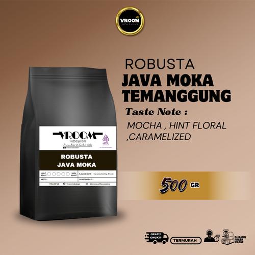 Jual Kopi Robusta Java Moka Temanggung Biji Kopi Matang Bubuk Roast Bean 500gram - Kota ...