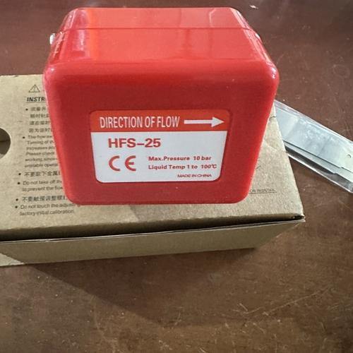 Jual Flow Switch HFS25 1inch / Flow Control HFS25 10 bar drat 1 inch ...