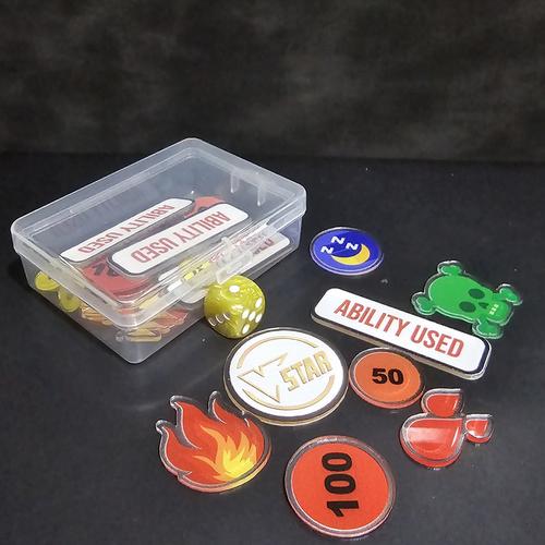 Jual damage counter pokemon tcg set token full set termasuk box - Kota ...