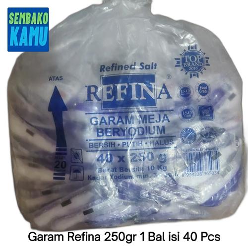 Jual Garam Refina 250 Gr 1 Bal Isi 40 Pcs - Jakarta Barat - Sembako ...