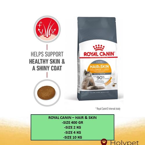 Jual MAKANAN KUCING ROYAL CANIN CAT HAIR & SKIN / MAKANAN KUCING / CAT ...