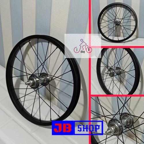 Jual INSTAN VELG RIM RODA SEPEDA 16 18 INCH ALLOY WHEEL SET SIAP PAKAI ...