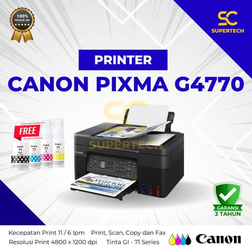 Jual Canon PIXMA G4770 - All-in-one Fax WiFi ADF Ink Tank Printer ...