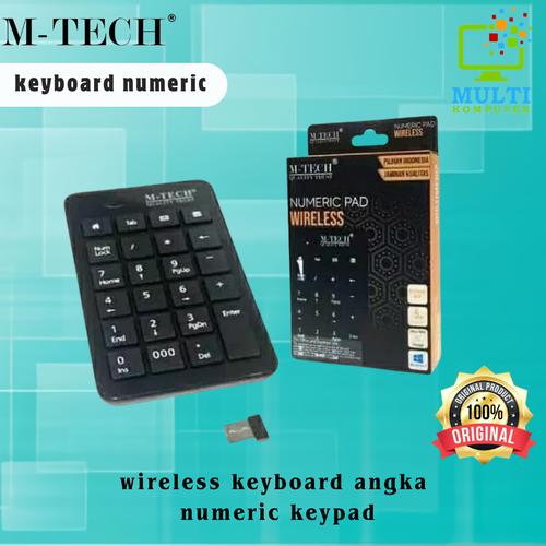 Jual wireless keyboard angka numeric keypad - Jakarta Barat - MULTI ...