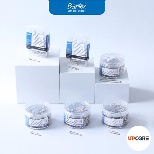 Jual Bantex Klip Kertas / Paper Clip Warna Silver Berbagai Ukuran ...