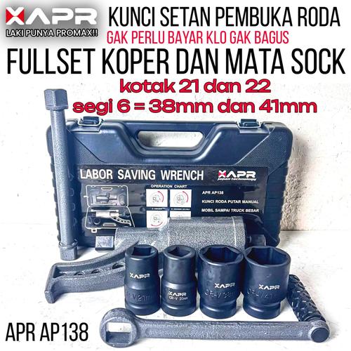 Jual APR JAPAN AP138 Rajanya kunci Roda Truck Fuso Set 7 Pcs Kunci ...