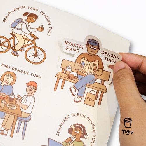 Jual Sticker Set TUKU karya Tiga Mata Sapi #LokalKarya - Jakarta ...