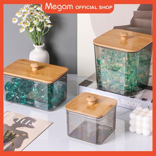 Promo MEGAM Toples Transparan Jar Kotak Sabun Kotak Bumbu Toples ...