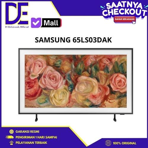 Promo Samsung 65LS03DAK Smart TV The Frame 65 Inch UHD 4K Matte Panel ...