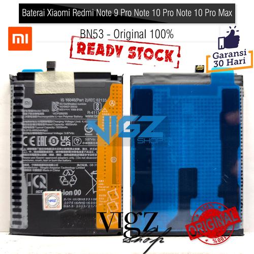 Jual Baterai Xiaomi Redmi Note 9 Pro Note 10 Pro 10 Pro Max BN53 ...