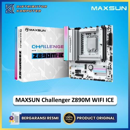 Promo MAXSUN Challenger Z890M WIFI ICE - Micro ATX Motherboard LGA 1851 ...
