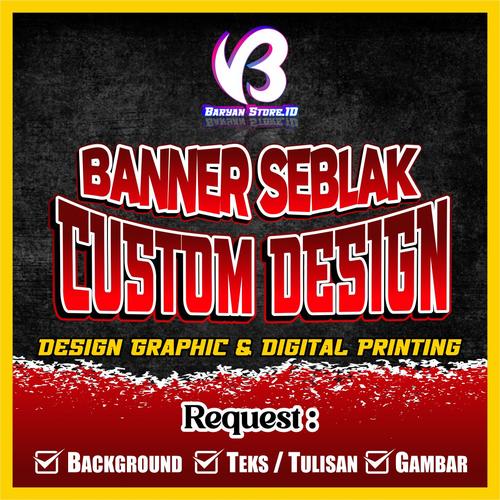 Jual Spanduk Banner Seblak Prasmanan Custom Design - Kota Bekasi ...
