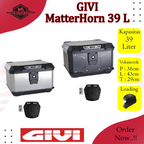 Jual Box Givi Matterhorn 39 Liter Box Pannier Givi MTN 39 L Box Motor ...